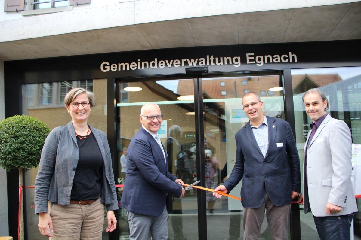 EINWEIHUNG : Ein Bijou für Urs Martins Lieblingsgemeinde Neukirch ...